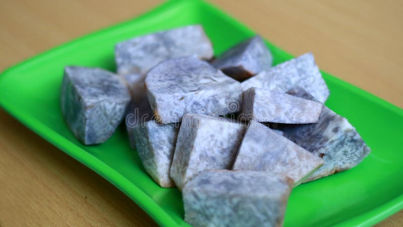 Boiled taro stock photo. Image of bentul, esculenta - 178429944