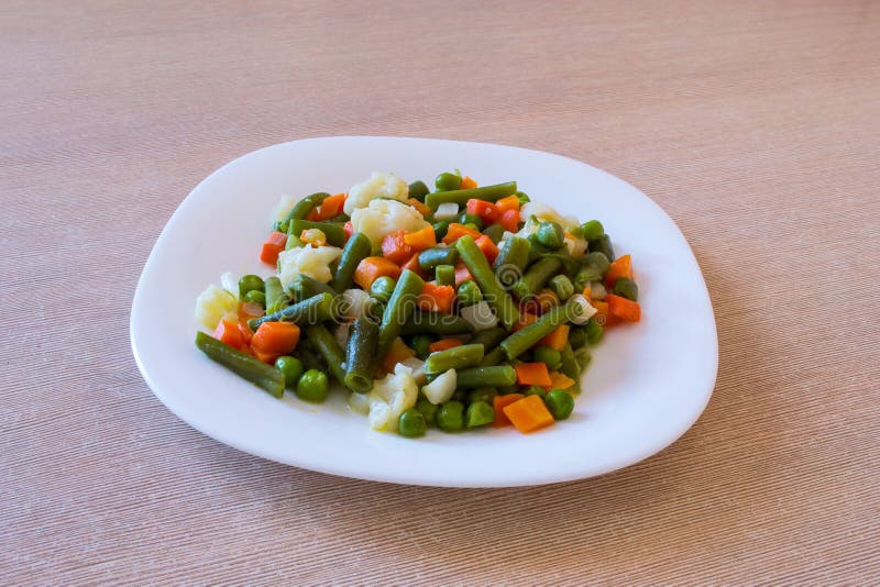 Boiled vegetables. stock image. Image of carrot, cooked - 77428859