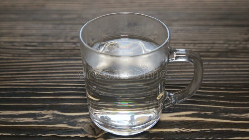Boiled Water in a Glass Cup.Full Hd Video Stock Video - Video of ...