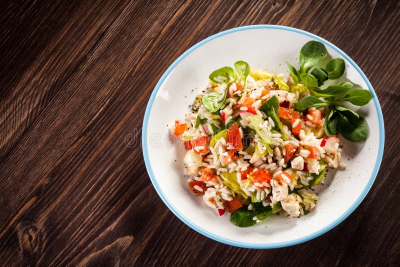 Boiled white rice stock photo. Image of menu, dieting - 65681258