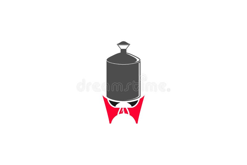 Boiler Logo Designs Inspiration Isolated on White Background. Stock ...