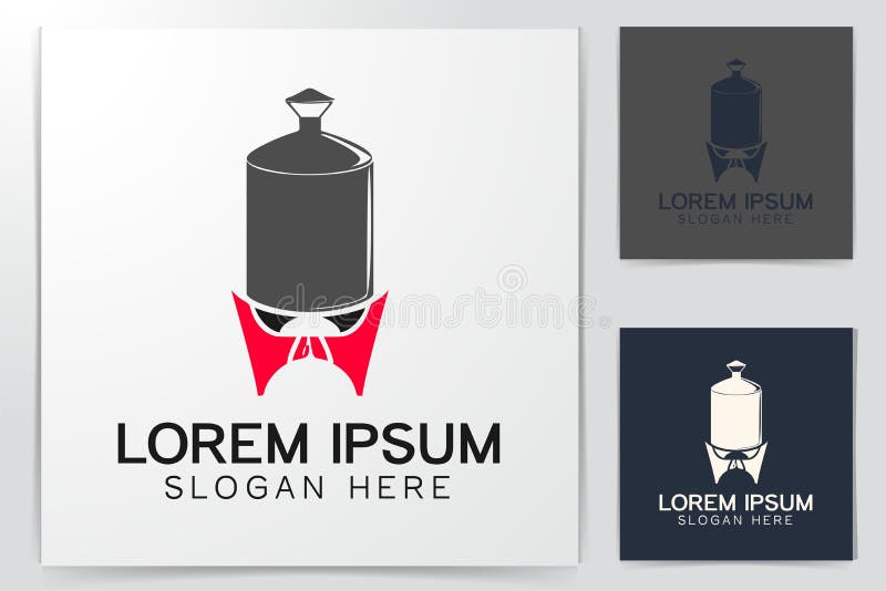 Boiler Logo Designs Inspiration Isolated on White Background Stock ...