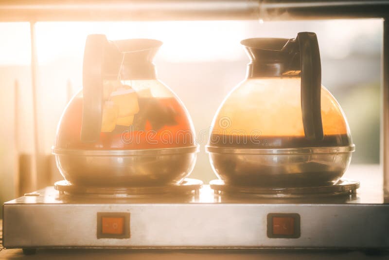 The Boiler is Perfect for Warming Coffee and Tea Stock Image - Image of ...