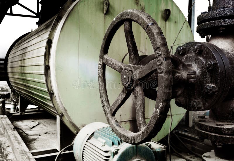 Boiler and valves stock photo. Image of pressure, plumber - 39464846