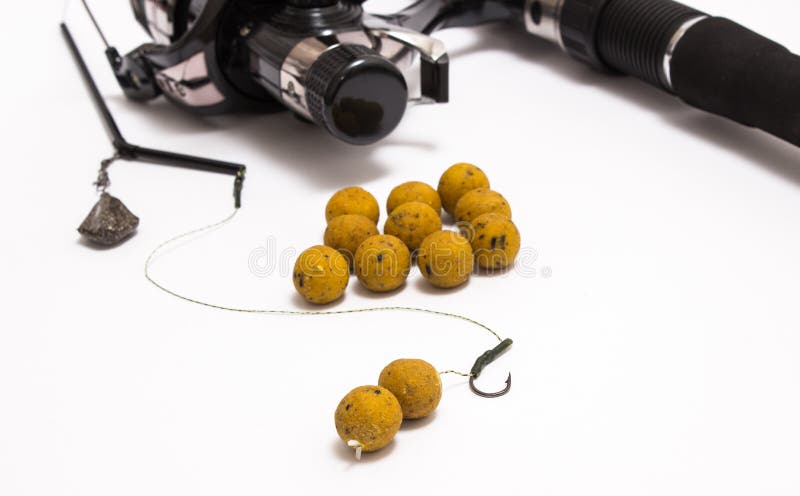 Boilies - Fishing Bait and Accessories Stock Image - Image of flavor ...