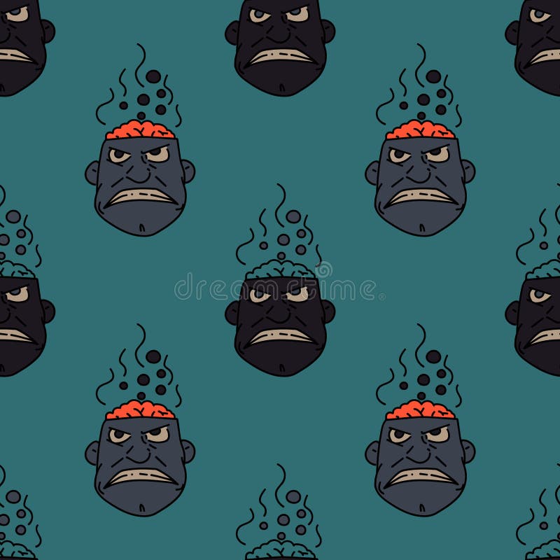 Boiling brain stock vector. Illustration of illness, excess - 27274538