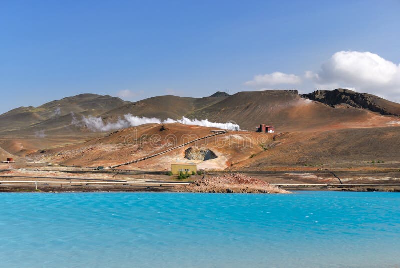 Boiling lake stock image. Image of relax, holiday, sulfur - 16919415