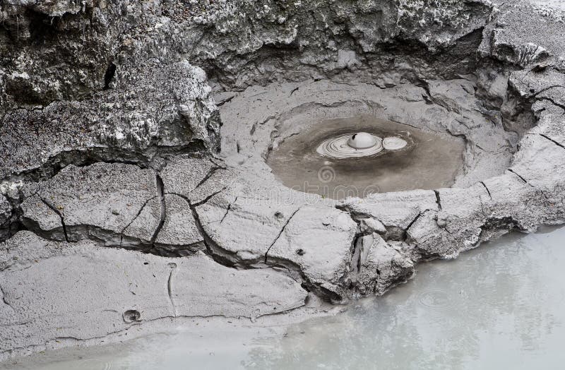 Boiling Mad through Geotermal Activity Stock Image - Image of ...