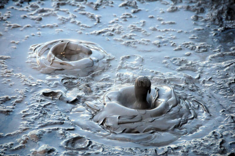 Boiling Mud Pools - Rotorua Stock Image - Image of attraction, bath ...