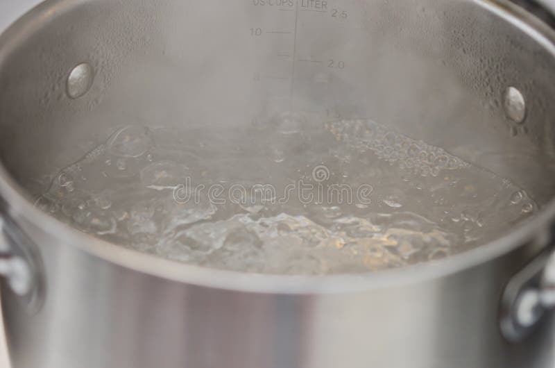 Boiling water stock image. Image of heat, lunch, condense - 36921399