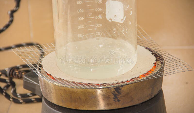 Preliminary Experiment--Boiling Stock Image - Image of experiments ...