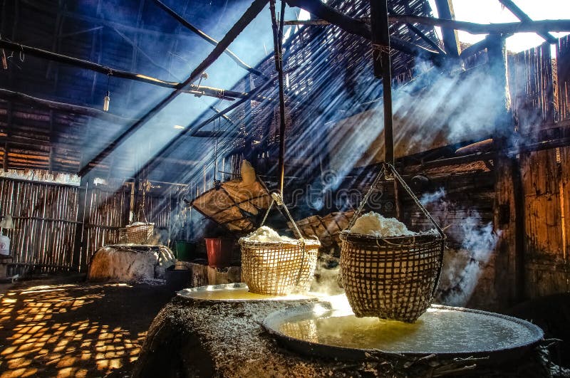 Boiling salt stock photo. Image of salt, basket, natural - 37760406