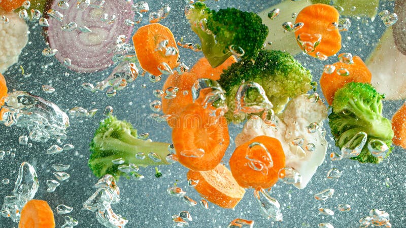 Boiling Vegetables stock photo. Image of broth, produce - 408346