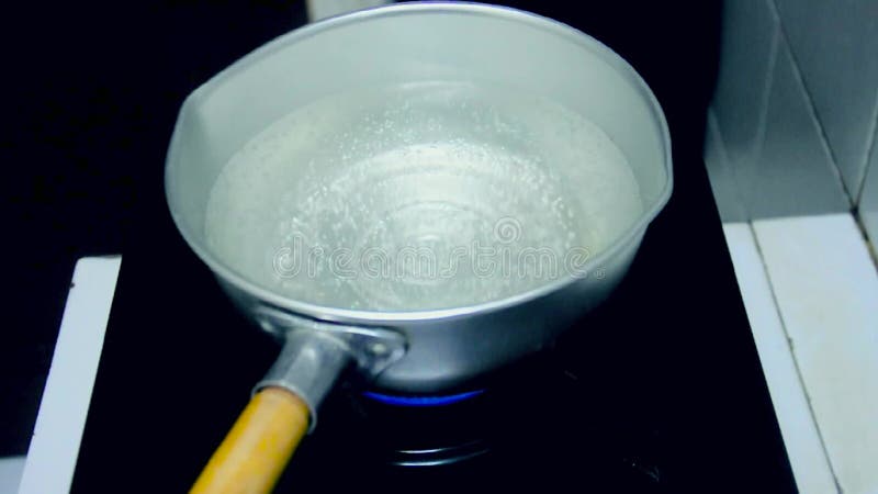 Boiling Water stock video. Video of water, time, cuisine - 253867961