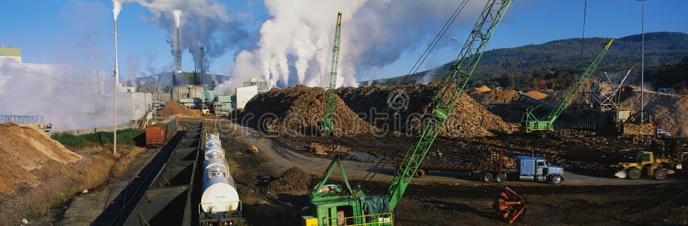 Boise Cascade Paper Plant editorial photography. Image of location ...