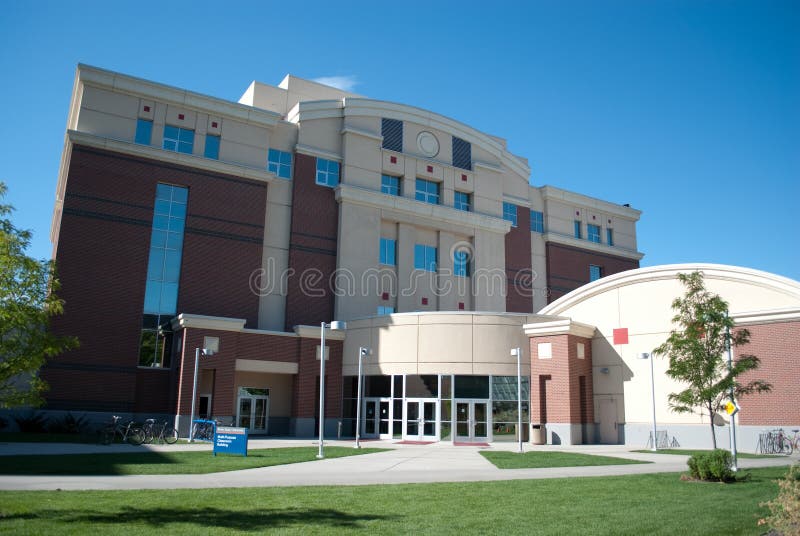 Boise State University stock photo. Image of campus, architecture ...