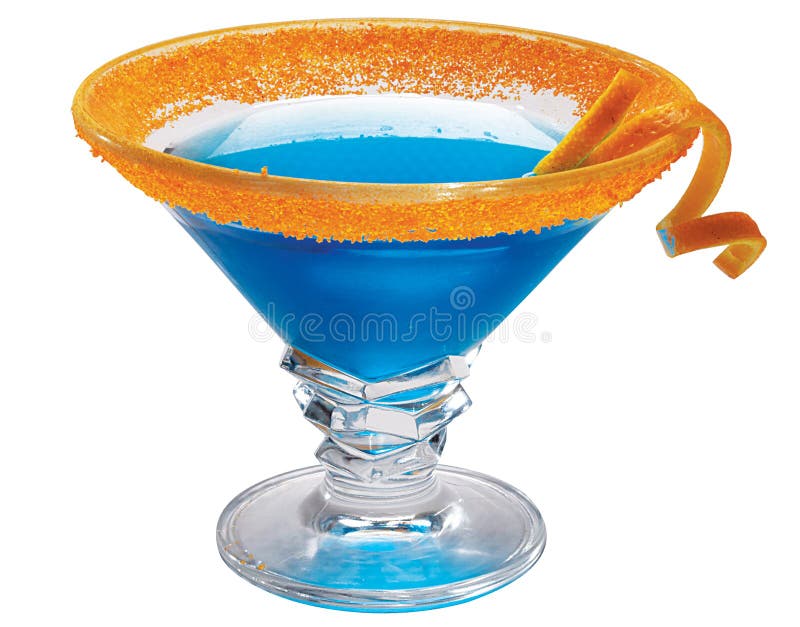 Boisson bleue photo stock. Image du écorce, bleu, glace - 15993546