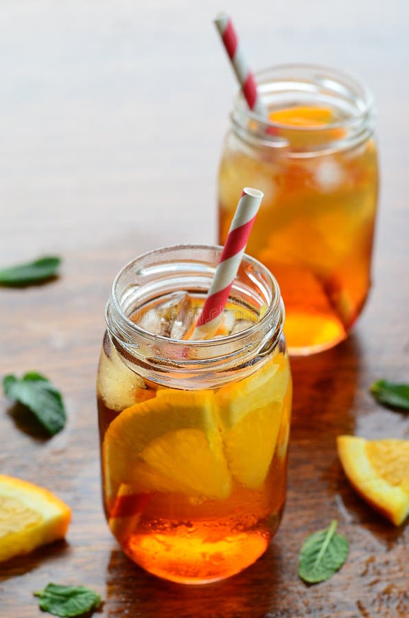 Boisson Froide Orange, Cocktail Image stock - Image du liquide ...