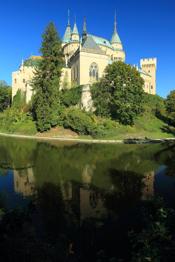 Bojnice castle stock image. Image of chateau, garden - 27167173