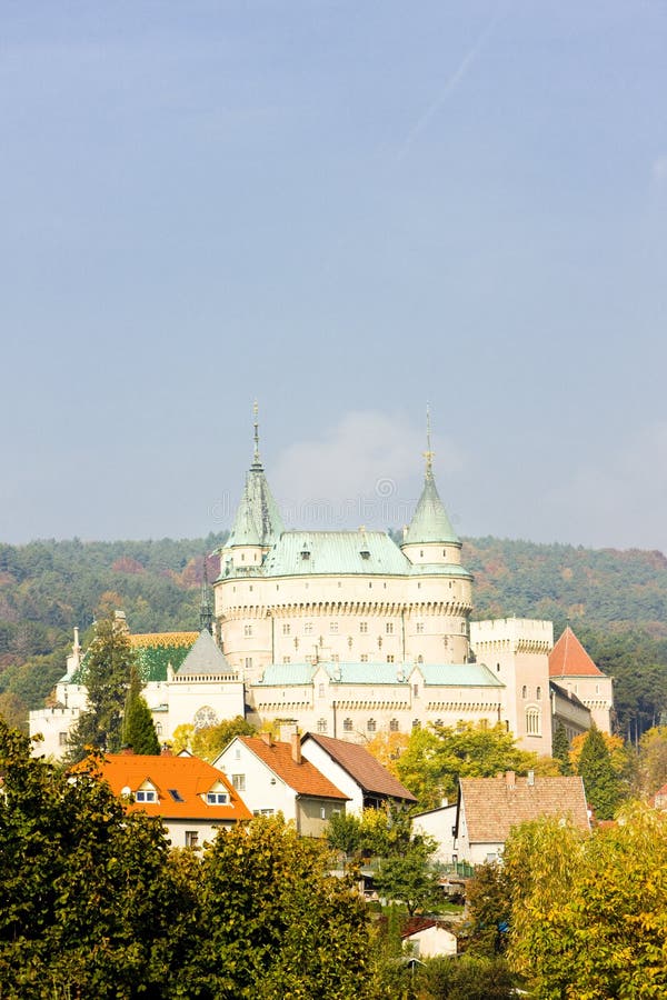 Bojnice Castle, Slovakia stock image. Image of exteriors - 174146233