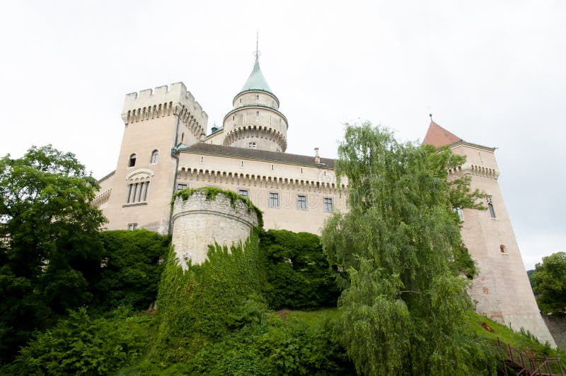 Bojnice Castle - Slovakia stock image. Image of bojnice - 90456769