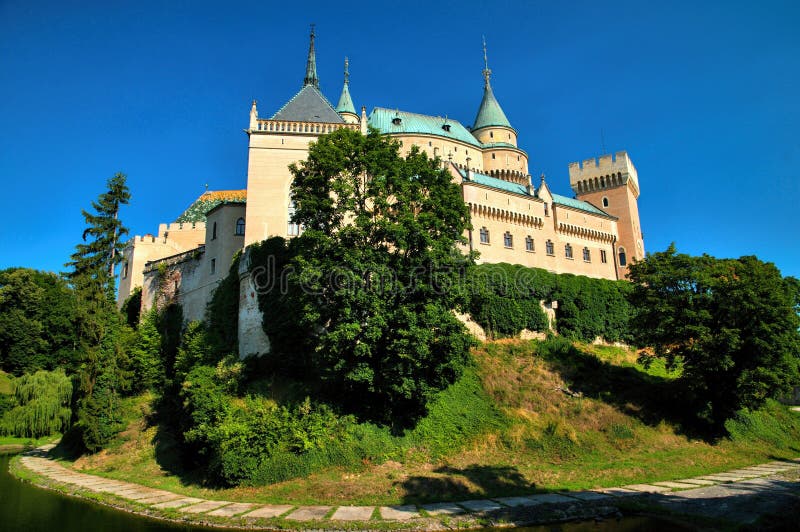 Bojnice Castle stock photo. Image of tour, history, town - 58017394
