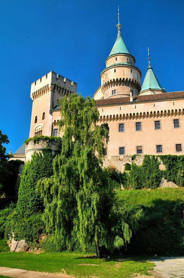 Bojnice Castle stock image. Image of landscape, king - 58018263
