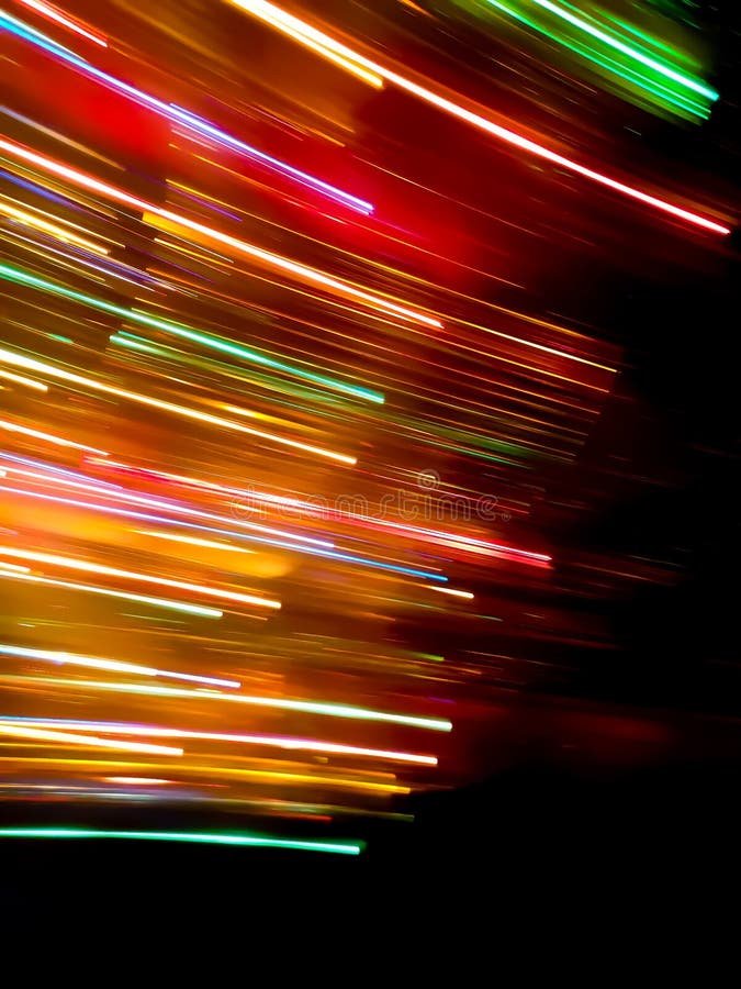 Boke Colorful Bright Neon Rays for Party Background Night View Stock ...