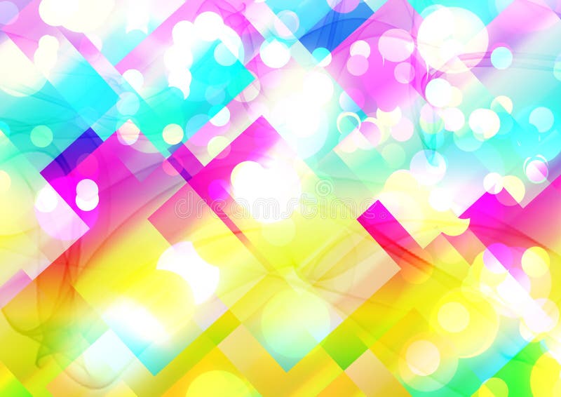 Bokeh Background. Abstract Background Stock Illustration - Illustration ...