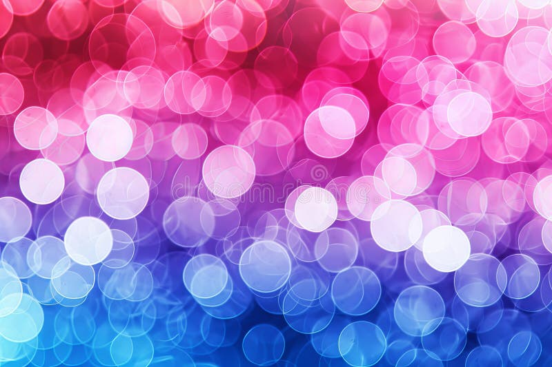 Bokeh Background of Dreamy Soft Focus Pink, Purple and Blue Glittering ...