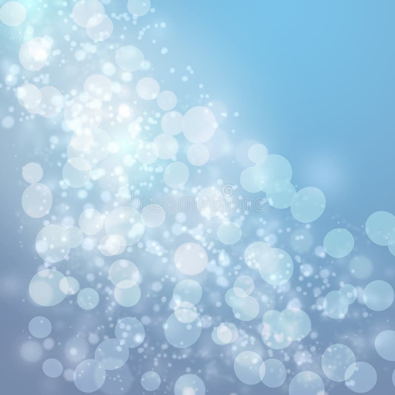 Bokeh Background, Light Blue Soft Bokeh Background Stock Photo - Image ...