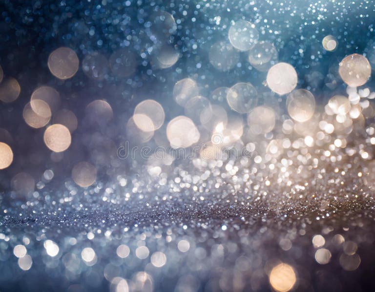 Bokeh Background with Light- Glitter and Diamond Dust, Subtle Tonal ...