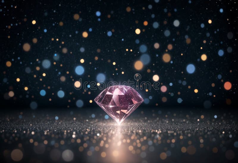 Bokeh Background with Light- Glitter and Diamond Dust, Subtle Tonal ...