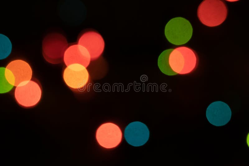 Bokeh Background Light Night Lights Various Colors for Background Stock ...