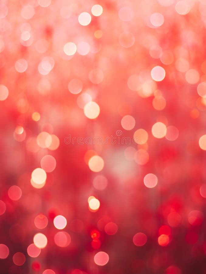 Bokeh, Background, Red, Blink, AI Generated. Stock Image - Image of ...