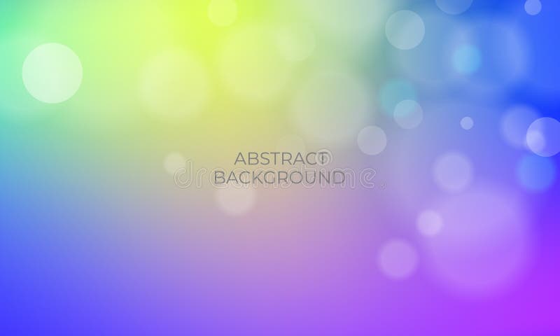 Bokeh blue stock vector. Illustration of modern, bluelight - 237151001