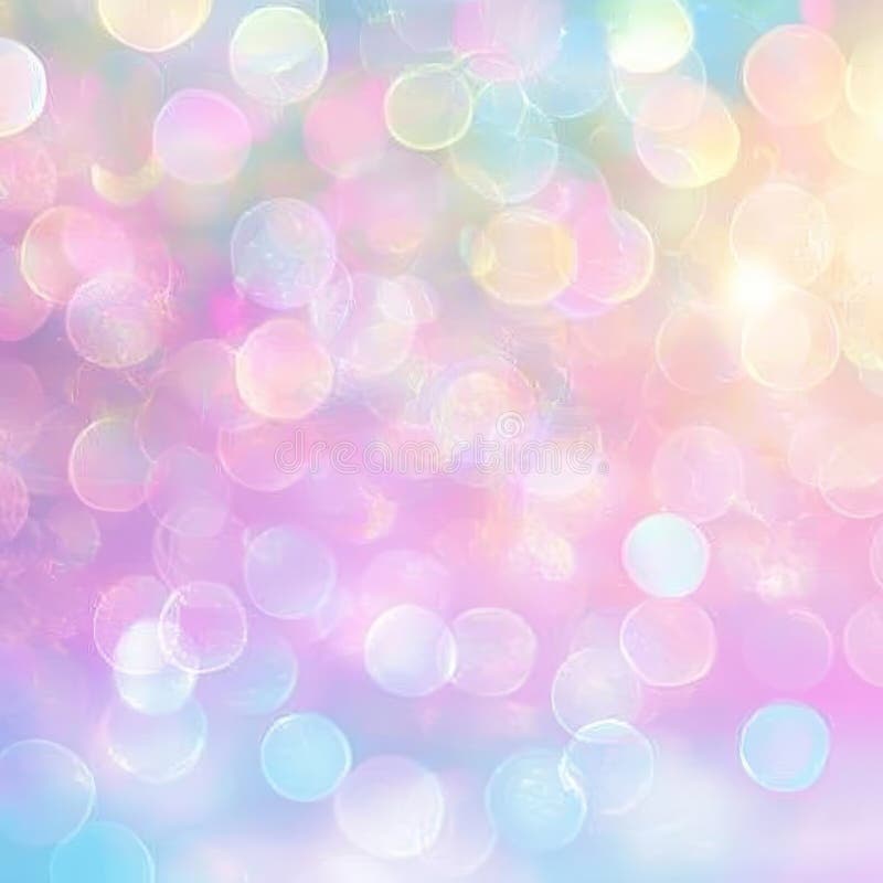 Bokeh Bluff Effect with Transparent Png. Stock Image - Image of glowing ...