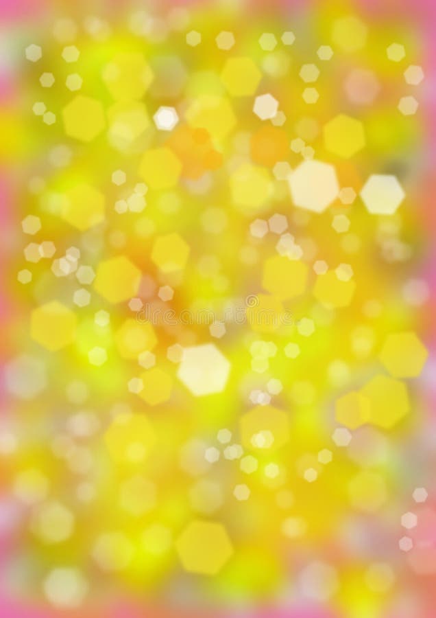 Bokeh Blur, Yellow Background Blur Stock Photo - Image of bright, shape ...