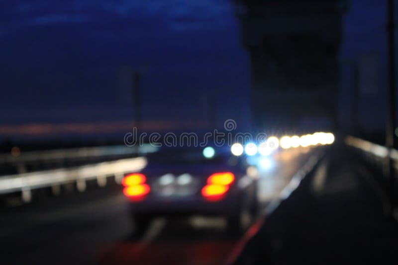 Bokeh blurred car lights stock photo. Image of design - 77788960