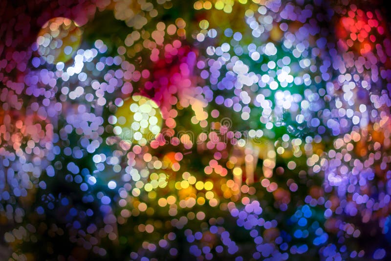 Bokeh Circle Shape Blur Abstract Stock Image - Image of bright, happy ...