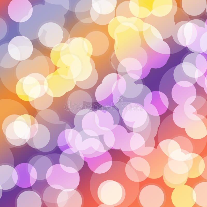 Bokeh color background stock illustration. Illustration of season ...