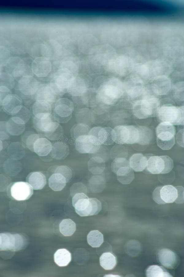 Bokeh Effect of Ripple of the Sea Stock Photo - Image of blue, amazing ...