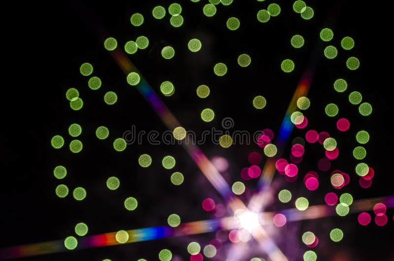 Bokeh Fireworks stock photo. Image of holiday, celebrate - 30990828