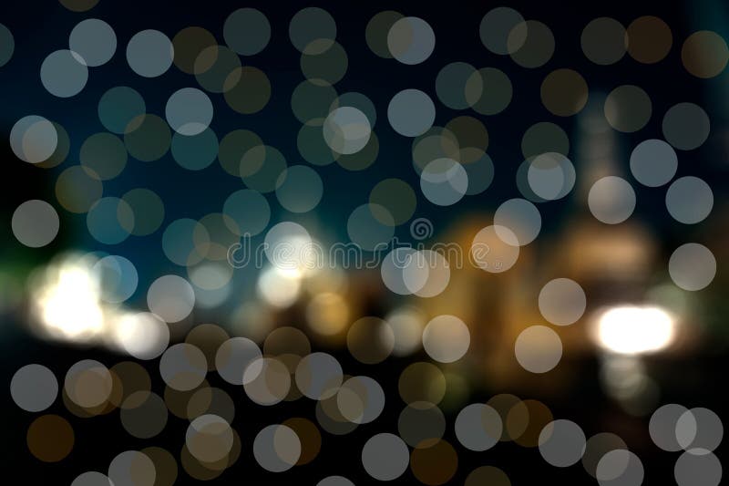 2 Bokeh Image Design, Back Blur Glow Embellishment Stock Illustration ...