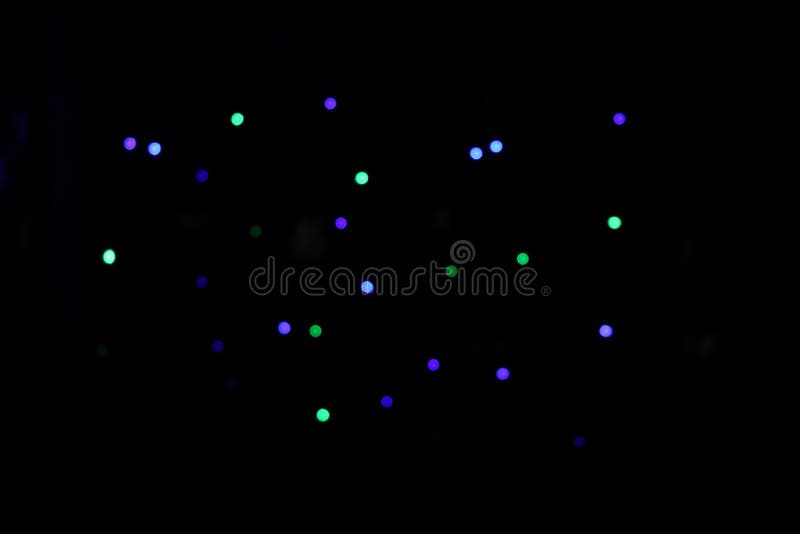 Bokeh Light Effect in Night, Cool Effect Stock Photo - Image of blurry ...