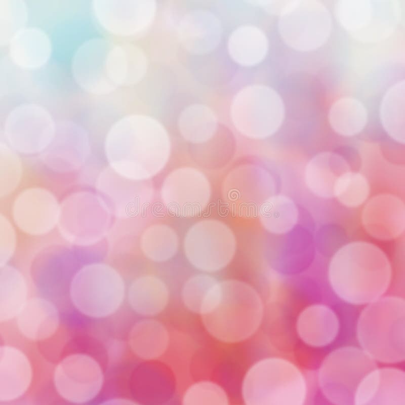 Bokeh Light Pastel Background Stock Image - Image of celebration, glow ...