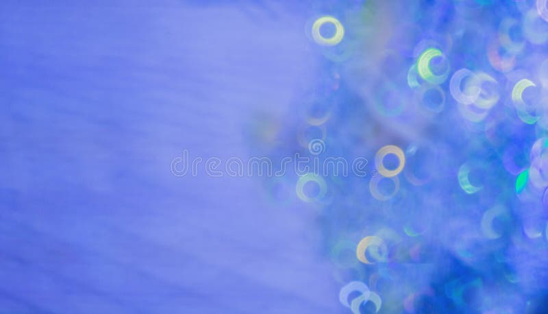 Bokeh Light Spreads from Brightly Colored Objects with Bright ...