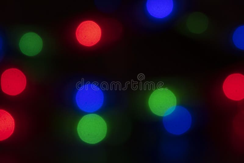 Bokeh Lights On The Background Stock Image Image Of Blurred
