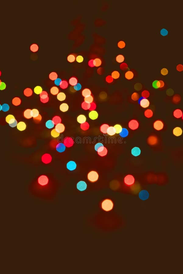 Bokeh Lights Beautiful Christmas Background Vertical Stock Image ...