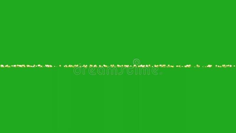 Bokeh Particles Line Green Screen Motion Graphics Stock Video - Video ...